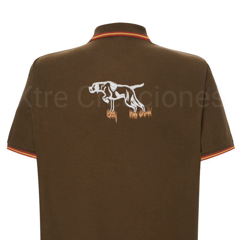 Polo bordado pointer postura – Xtre Creaciones